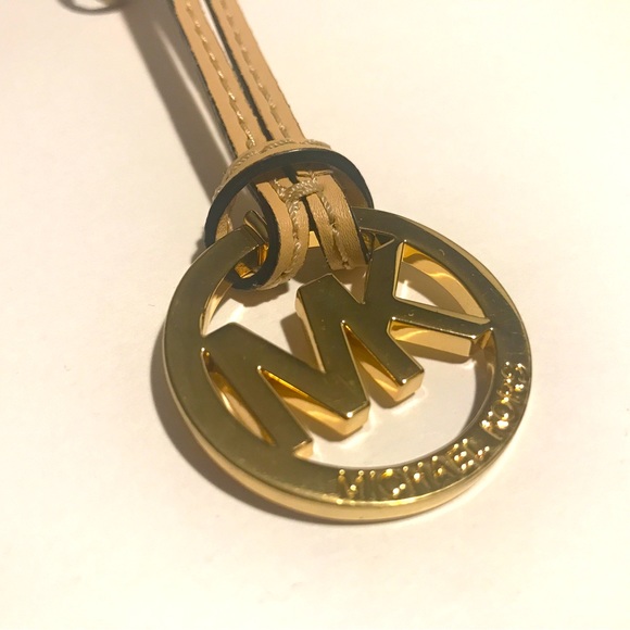 Michael Kors | Bags | Michael Kors Gold Logo Bag Fob Charm New | Poshmark